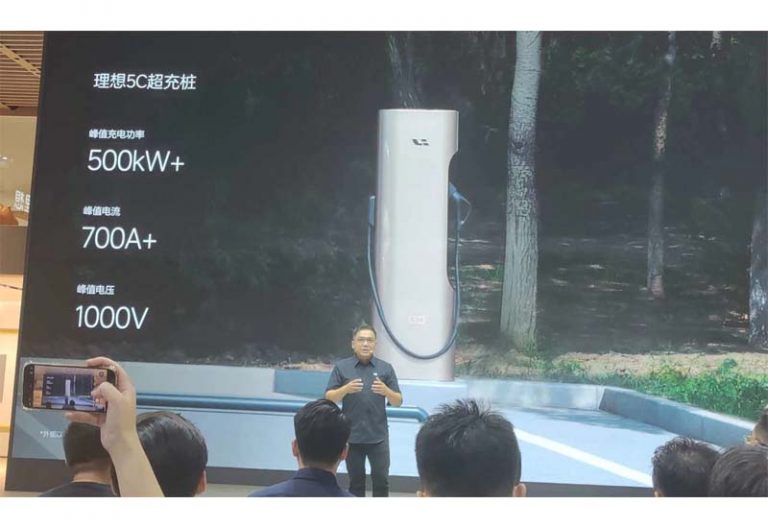 Li Auto Reveals Li MEGA 800V Platform, 500 kW Charging at Chengdu Auto Show - Gear Musk