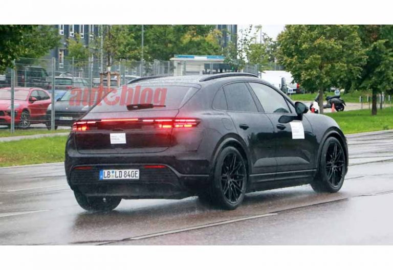 2024 Macan EV spy: dual motors delivering up 600 hp and rear-wheel ...