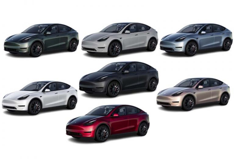 Tesla Rolls Out Factory Color Wrap Options for Model 3 and Model Y ...