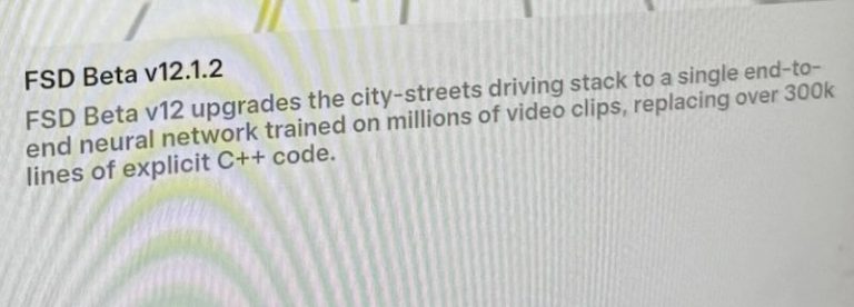 The Long-Awaited Tesla FSD Beta v12.1.2 Update Finally Arrives for ...