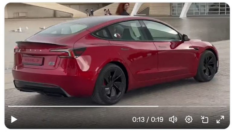 Tesla Teases Upgraded Model 3 Performance Ludicrous In New Sightings