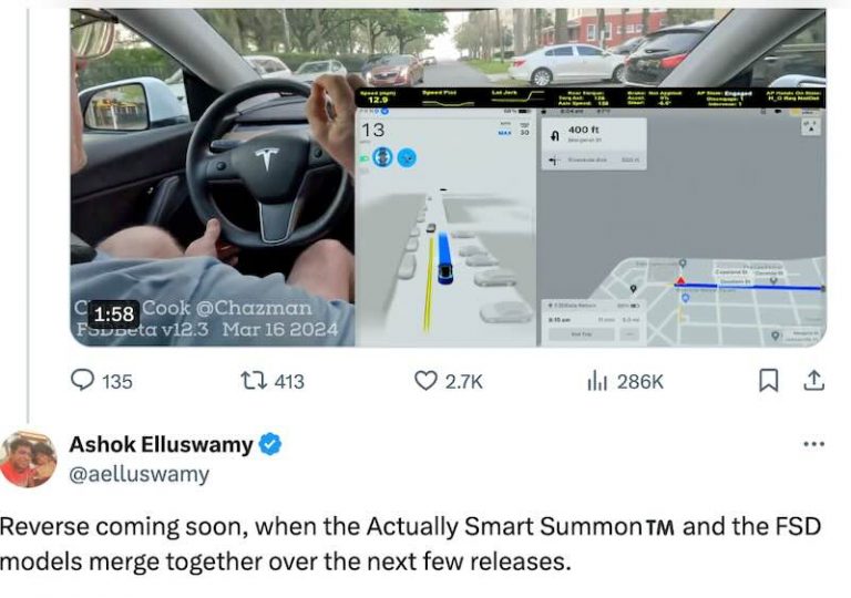Tesla's Self-Driving Party Trick: 'Actually Smart Summon' Lets FSD ...