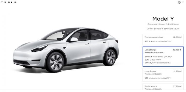 Tesla Model Y Long Range RWD Now Available in Various Countries in ...