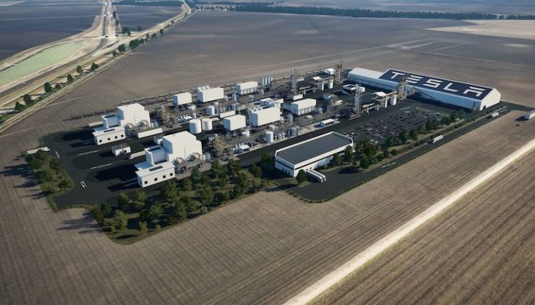 Tesla Texas Lithium Refinery Achieves Historic First Processing ...