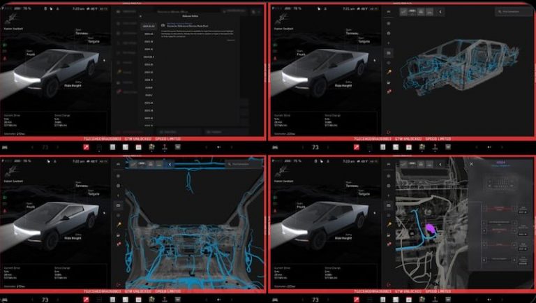 Tesla Cybertruck New Interactive Wiring Diagrams Transform Vehicle ...