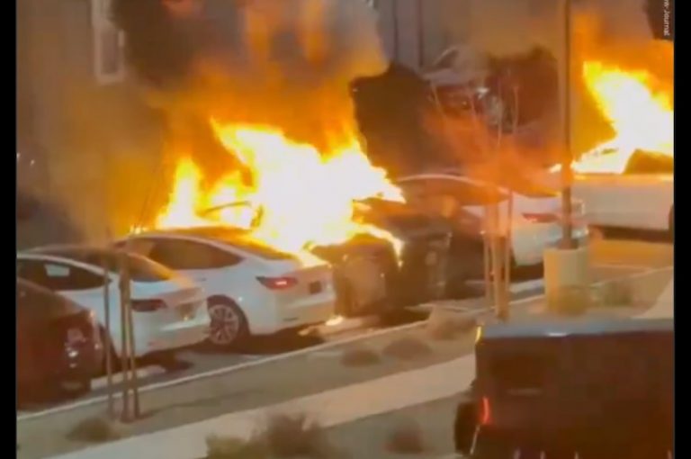 Tesla Vehicles Under Attack in Las Vegas: FBI Investigates Arson as ...