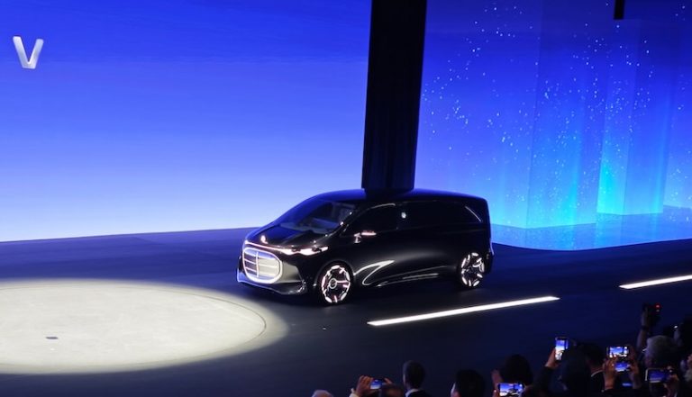 Mercedes-Benz Vision V: Electric Luxury MPV Reimagines Family ...