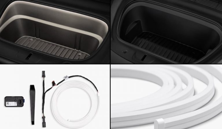 Tesla Launches $100 LED Frunk Strip for Model Y and Model 3 in US and ...