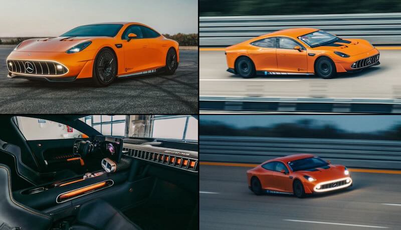 Mercedes AMG GT XX Shatters 25 EV Records in 40,075 km Endurance Run ...