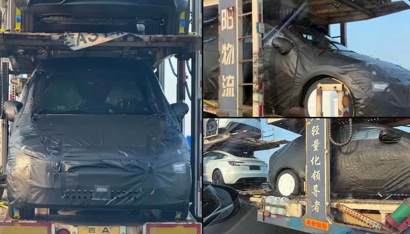 Tesla Model Y L Spy Photography: 6-Seat with 751km Range Launches in ...