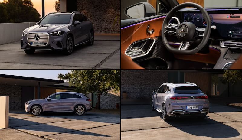 Mercedes-Benz 2027 Electric GLC: 713km Range, 330kW Charging, Deliveries Begin in Late 2026 ...