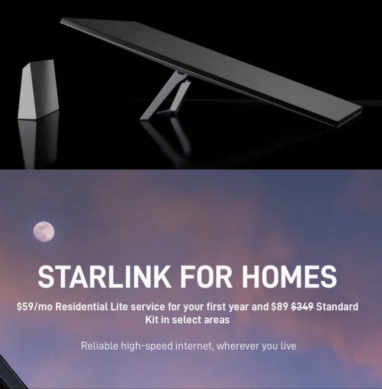 SpaceX Cuts Starlink Prices by 75%: Kit Now $89, Monthly Fee $59 in ...