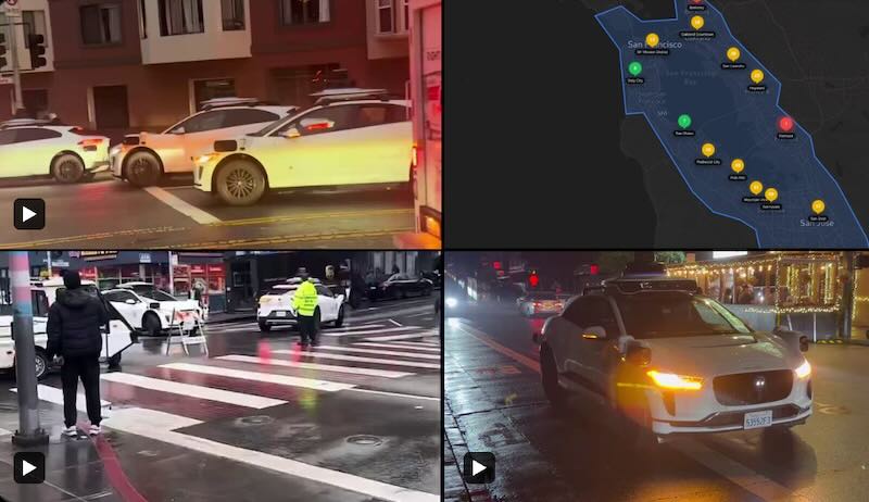 Waymo Vehicles Freeze During SF Power Outage, Released an Official ...