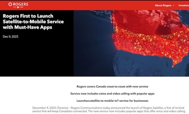 Rogers Satellite Service Launches With WhatsApp, Maps Support, Starlink ...