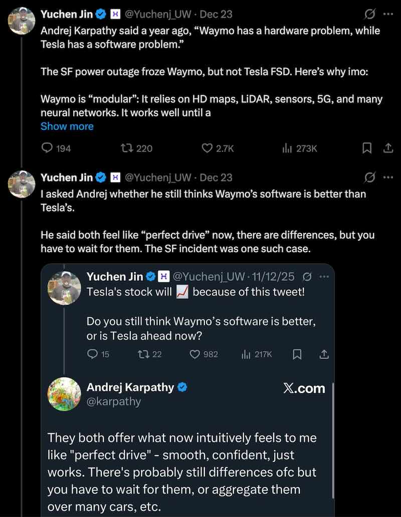 Waymo Vehicles Freeze During SF Power Outage, Released an Official ...